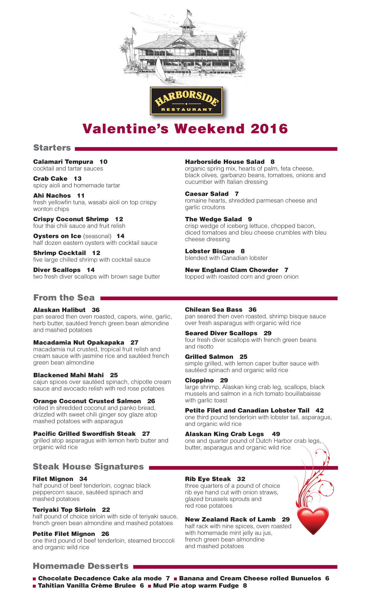 hsValMnu - Harborside Pavilion